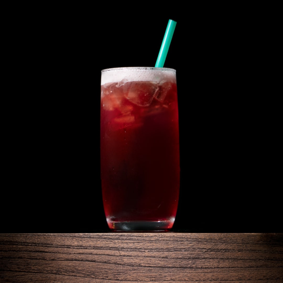 Iced Shaken Raspberry Black Currant Juiced Tea