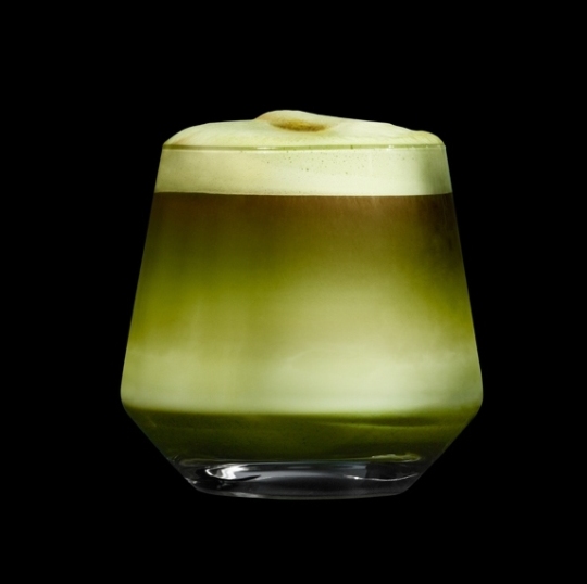 Iced Pure Matcha & Espresso Fusion